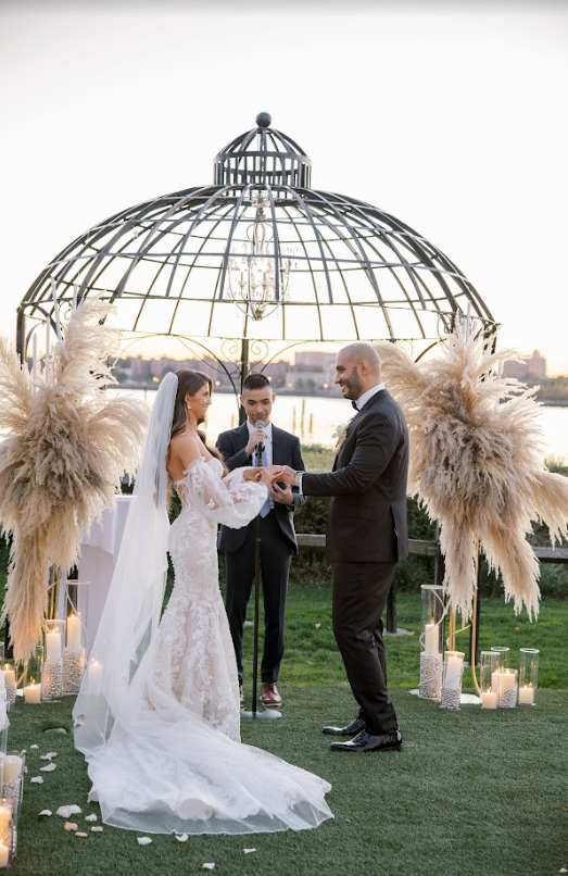 Modern Boho XL Pampas Grass Arrangements Rental – Dalmazio Design