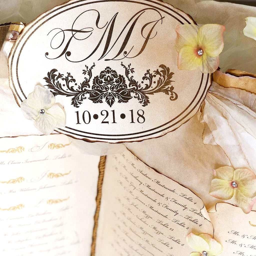 Dalmazio Design Storybook Seating Chart Large Flower