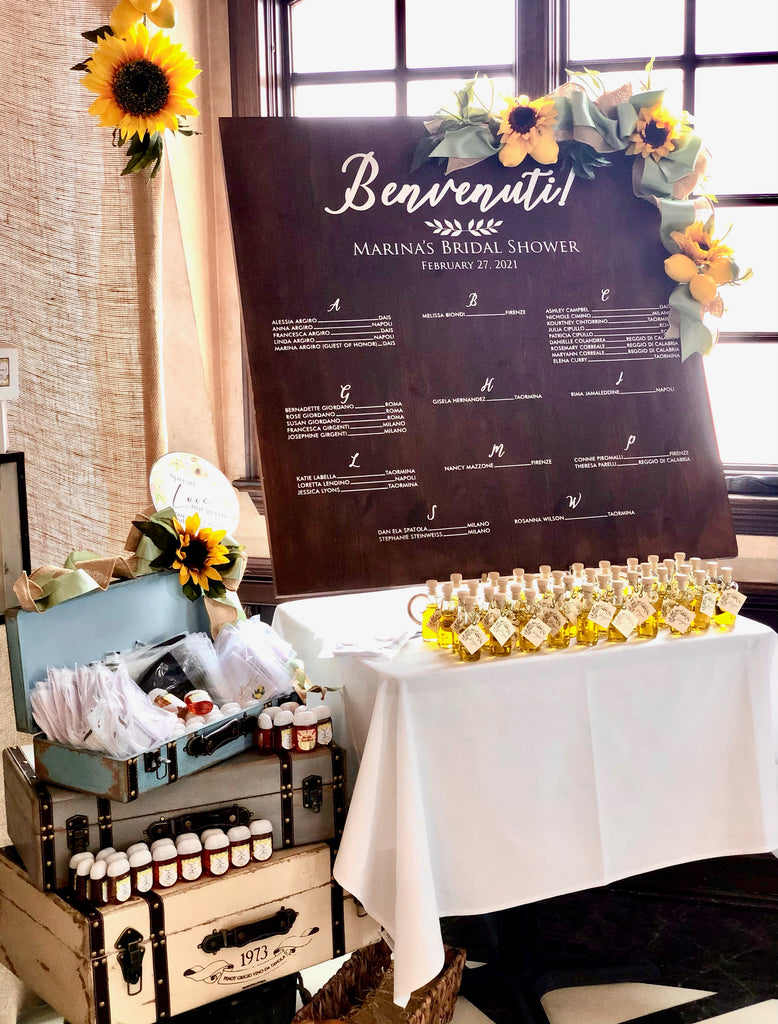 Rustic Beauty - Wooden Seating Chart Rental – Dalmazio Design